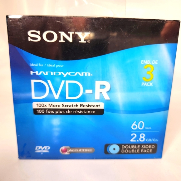 Sony | Media | Sony Dvdr 3pac | Poshmark